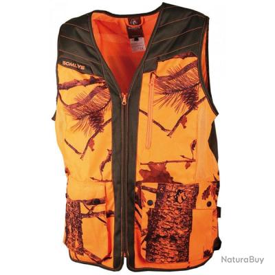 Wahoo ! Gilet Classy camo orange - Gilets de Chasse (13504551)