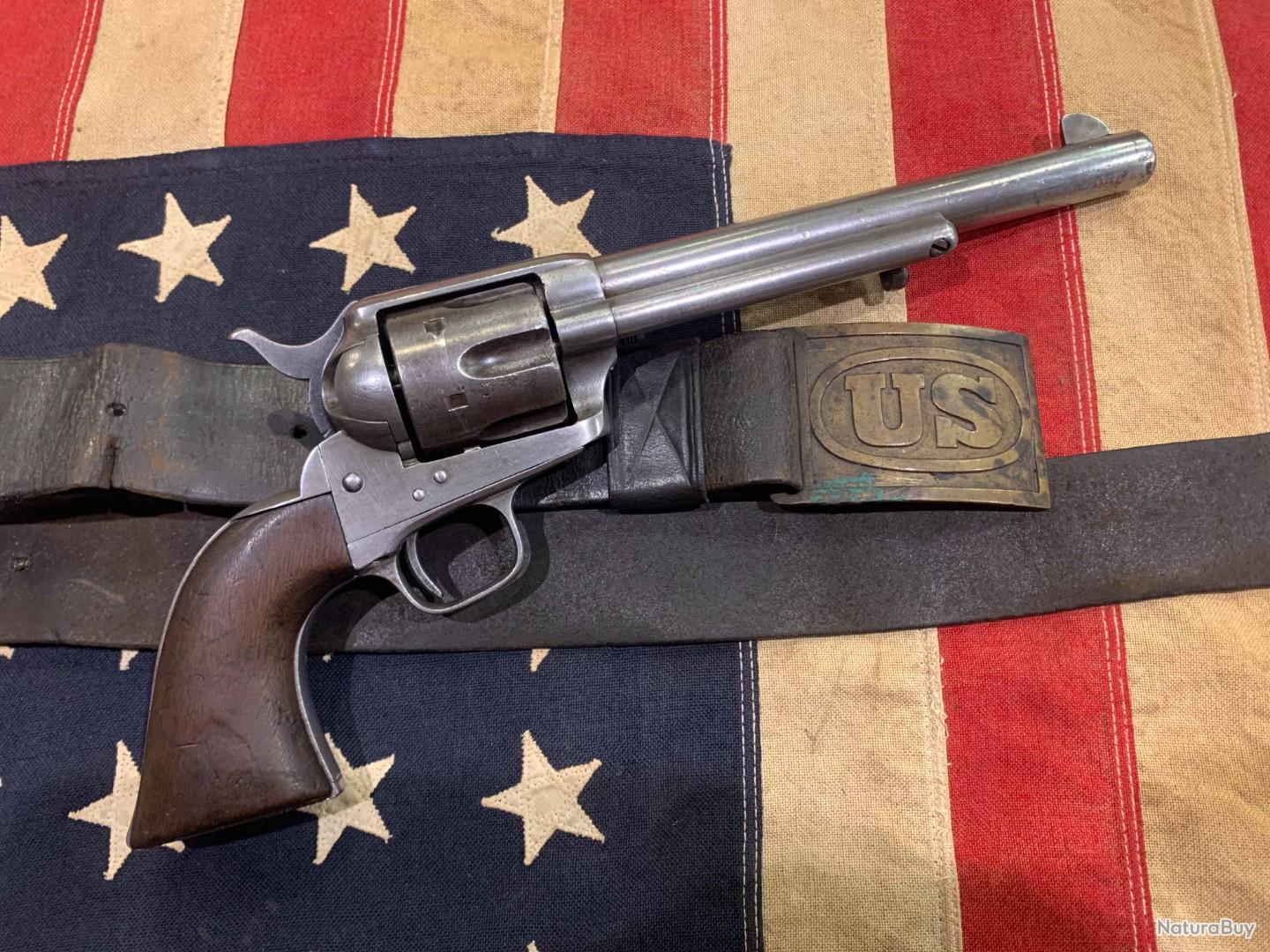 Colt Single Action Cavalry Model calibre 45 Colt de 1874 - Revolvers ...