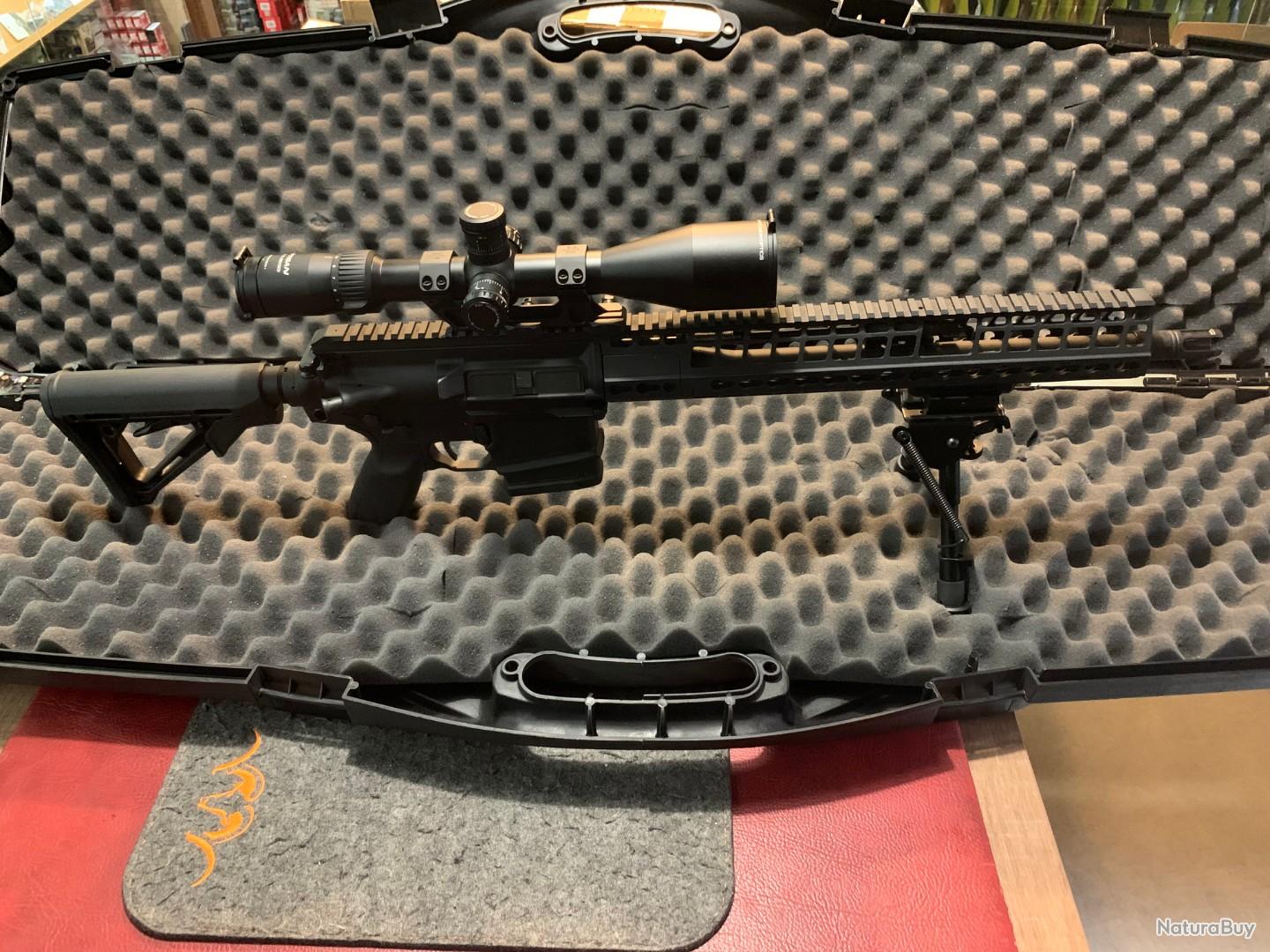 FUSIL DE PRECISION SIG SAUER MOD 716 GEN2 C/7.62x51 SEMI-AUTO CANON 16p COLORI FDE ( MODELE EXPO ...