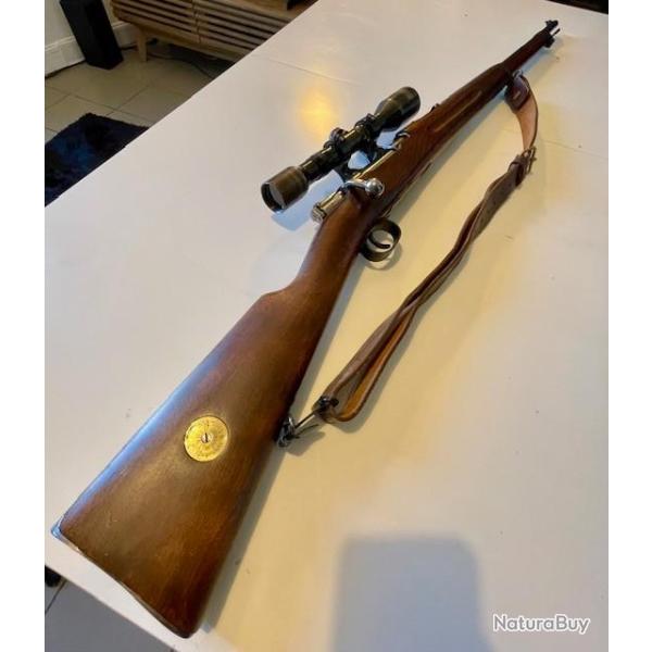 Mauser Suédois remonté en version M41 Sniper 6,5X57 - Fusils et ...