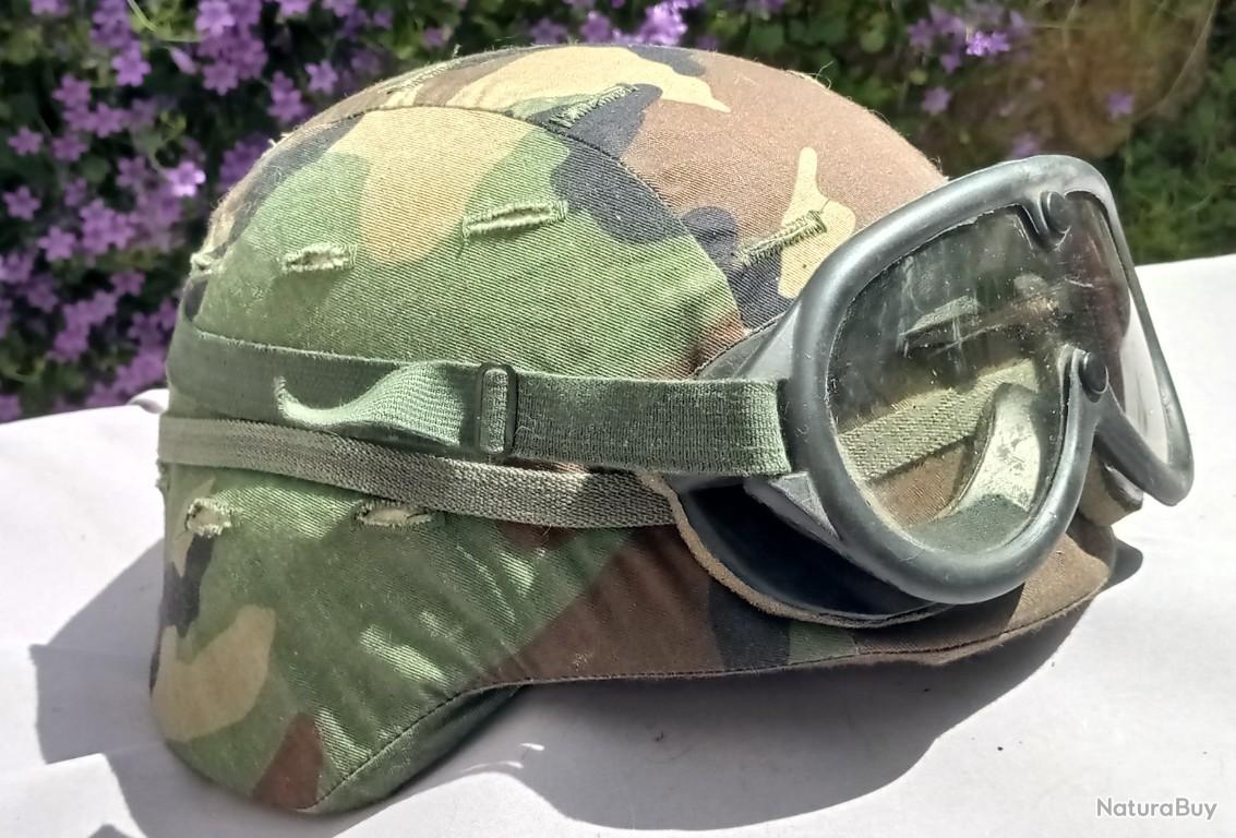 Casque PASGT US COMPLET kit PARA/couvre casque PARA/ bande Cat eyes ...