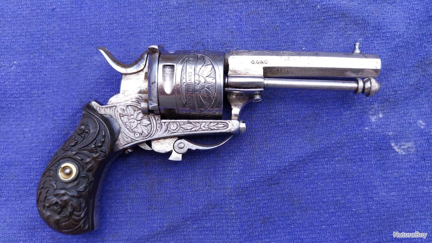 Très jolie revolver the vigilant central fire Ml 1880 - Revolvers ...