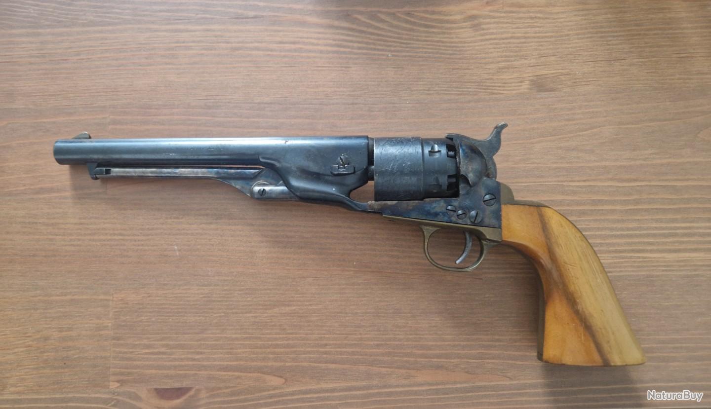 Colt 1860 cal 44 euroarms - Revolvers à poudre noire (13515697)