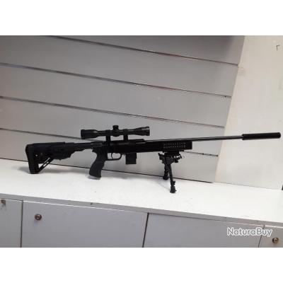 Carabine ISSC SPA 22 ATS cal.22lr + lunette 4x32 + bipied + silencieux ...