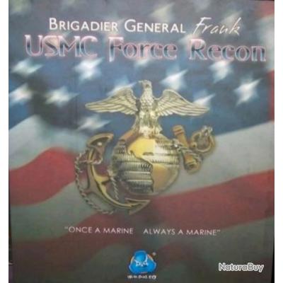 1/6 DID A80092 The Rock USMC Force Recon Brigadier General Frank ...