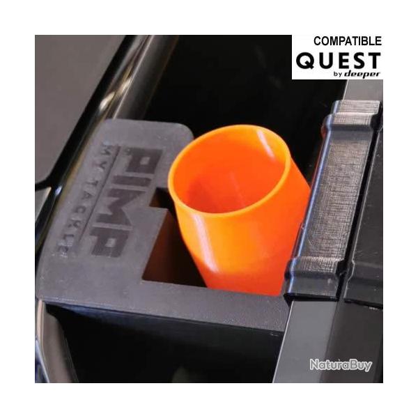 Largue Liquide Bait Boat Pod Pour Deeper Quest Black - Accessoires ...
