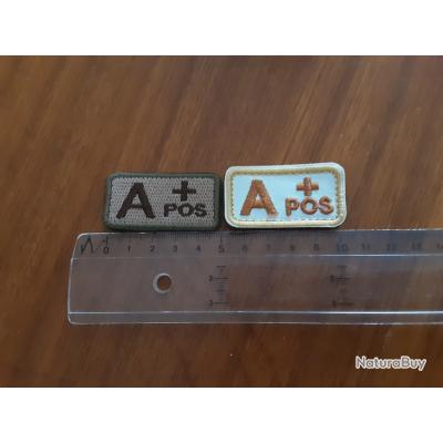 Patch ecusson groupe sanguin - Patchs et écussons tactiques et sécurité ...