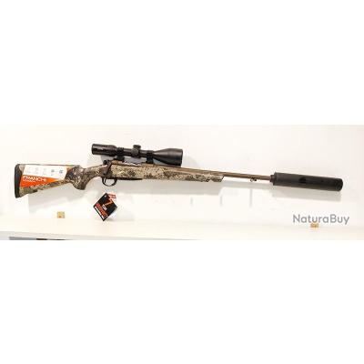 Pack affût Franchi horizon elite camo + HAWKE 3-12x56+ silencieux GHOST ...
