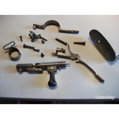 LOT PIECES METALLIQUES DU FUSIL CHASSEPOT - Pièces détachées de fusils ...