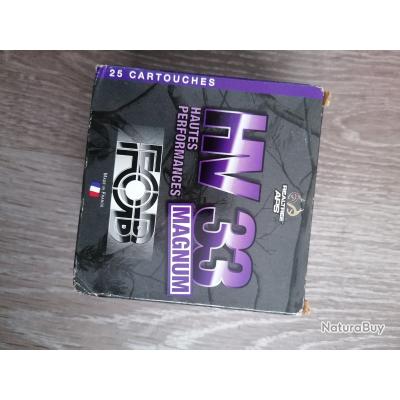 HV 33 MAGNUM pack x25 - Cartouches acier et substitut calibre 12 (13533298)