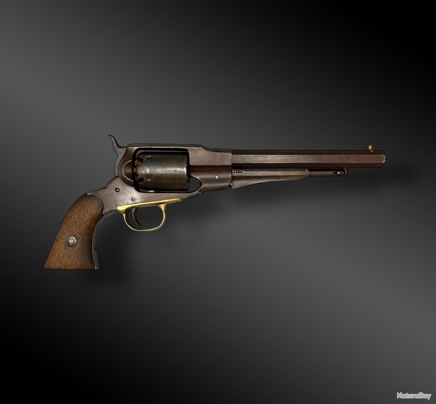 REVOLVER Remington modèle 1861 Navy / Old Model Navy - Etats-Unis ...