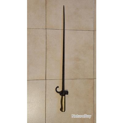 Baïonnette M 89508? poinçons R P B longueur 64 cm - Baïonnettes (13540047)