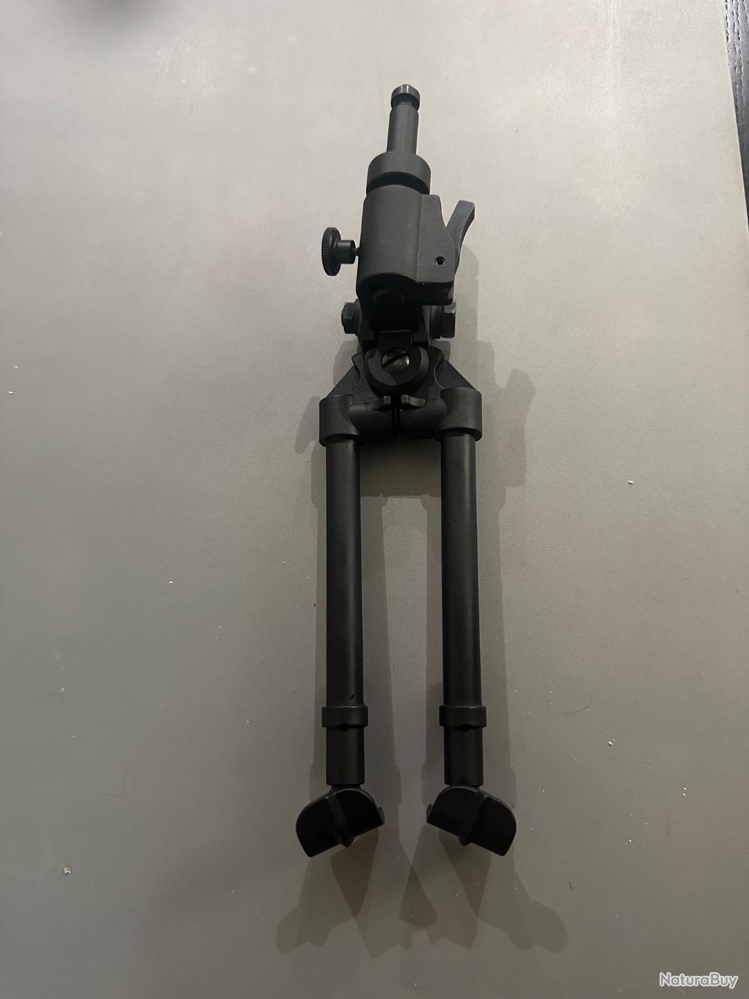 Bipied versa pod en inox avec vis frein Neuf cerakote noir avec adaptateur spigot ai - Bipieds ...