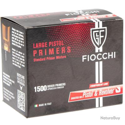 AMORCE FIOCCHI LARGE PISTOL X1500 - Amorces de catégorie B (13548728)