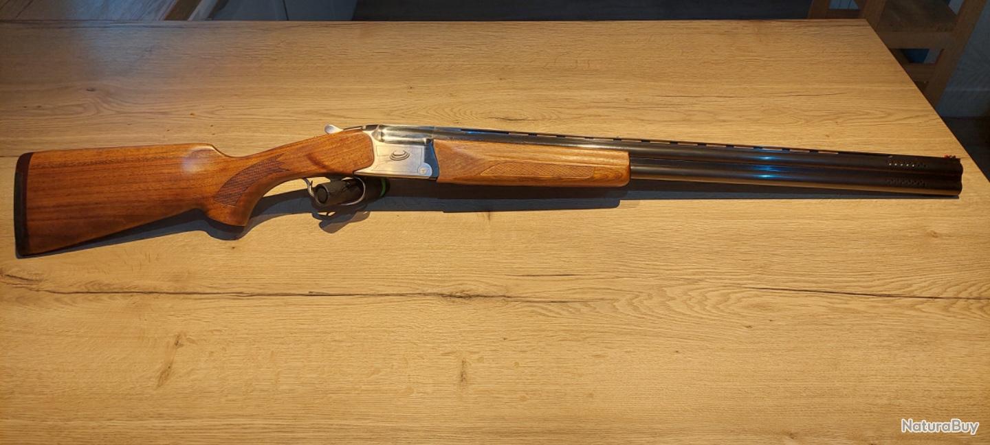 Superposé baikal ij 27 sporting - cal 12/76 canon lisse 76cm - mono detente -chok Liss + chok 1/ ...