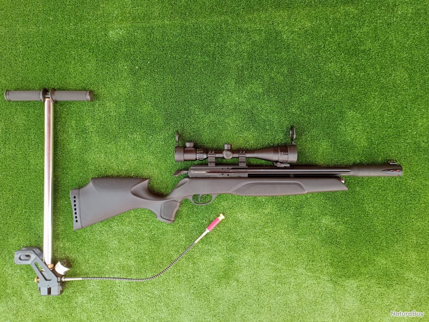 PACK ARROW ! Carabine Arrow Gamo Cal. 5,5 mm + Bomba pcp + Lunette 4-16 ...