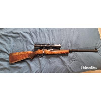 Carabine TOZ, 8m, 22LR à verrou avec optique hawke 4-12x40 - Carabines ...