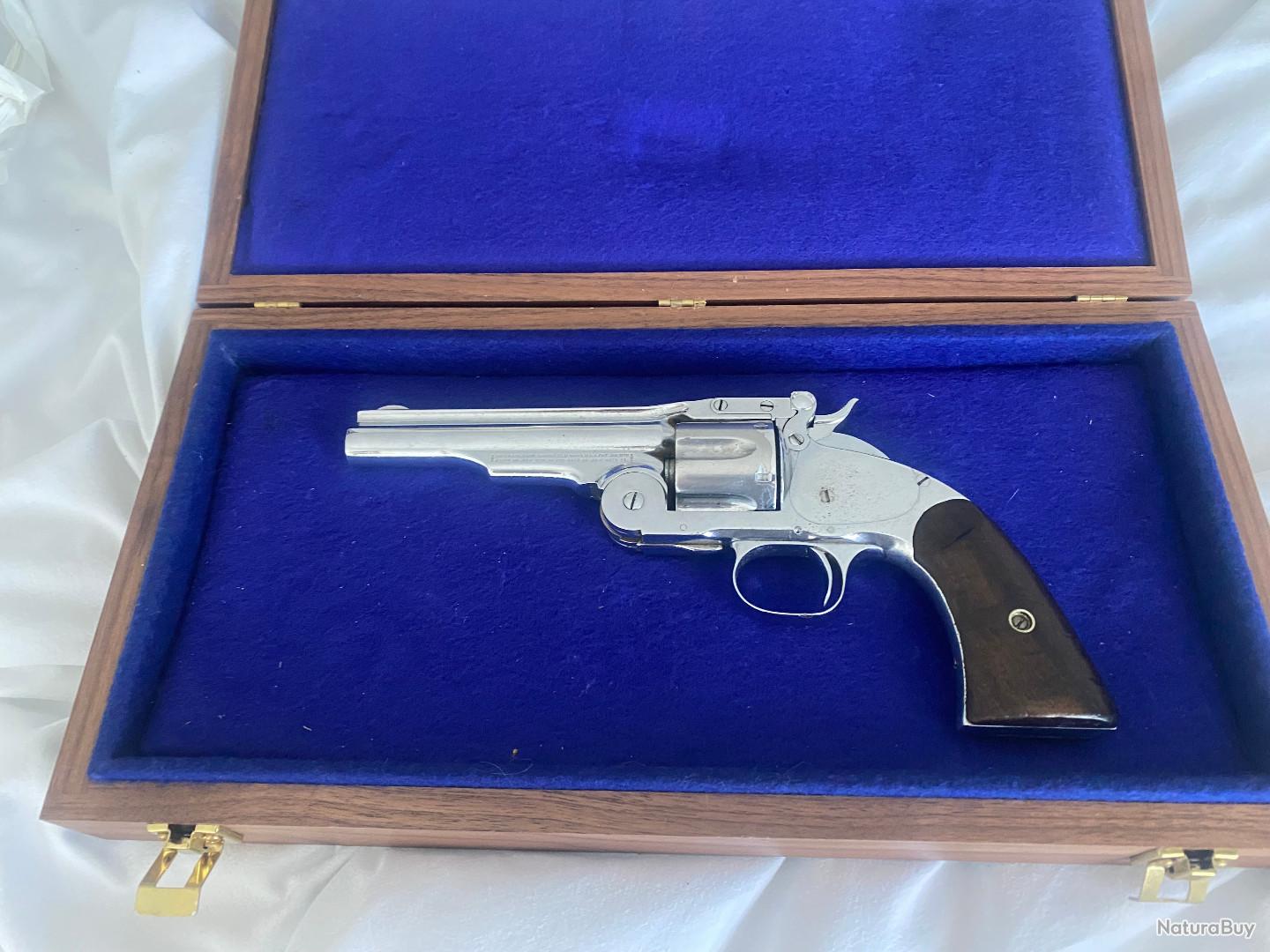 Révolver Smith & Wesson Scolfield - Wells Fargo calibre 45 contrat US ...