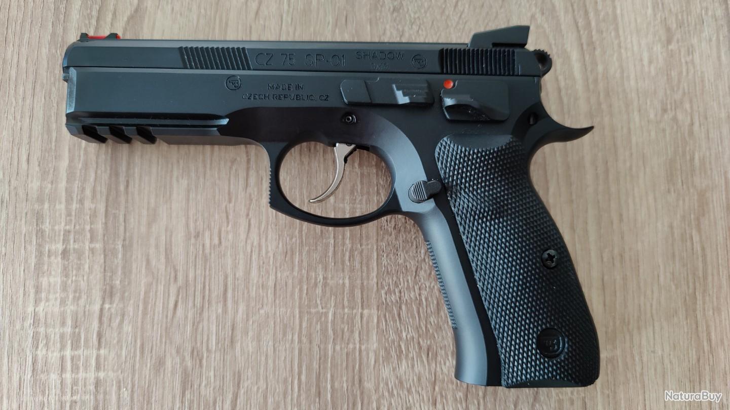 Pistolet CZ 75 SP 01 SHADOW cal 9x19 - Pistolets de Catégorie B (13572306)