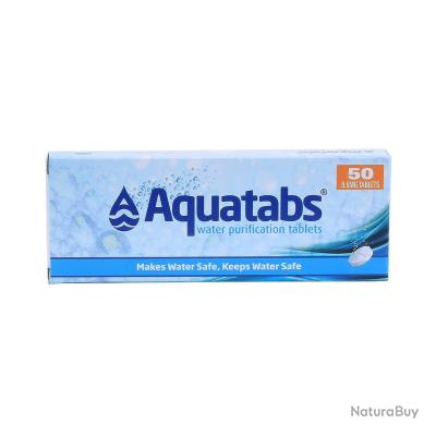 50 Comprimés purification eau | Aquatabs (0000 1740) - Bivouac - Kits ...