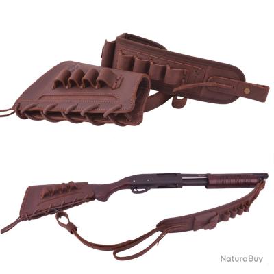 BRETELLE ET BUSC CALIBRE 12 - MARRON - DROITIER - LIVRAISON GRATUITE ...