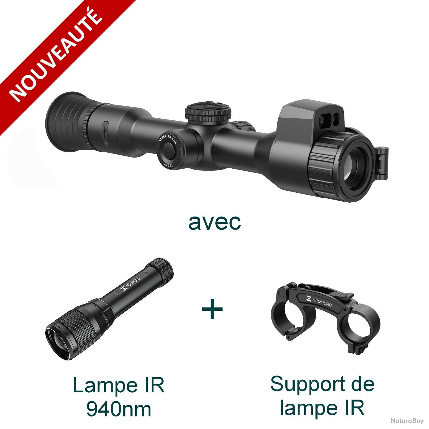 PACK Lunette jour et nuit HIKMICRO ALPEX 4K LITE A40EL télémètre ... PACK Lunette jour et nuit HIKMICRO ALPEX 4K LITE A40EL télémètre ...