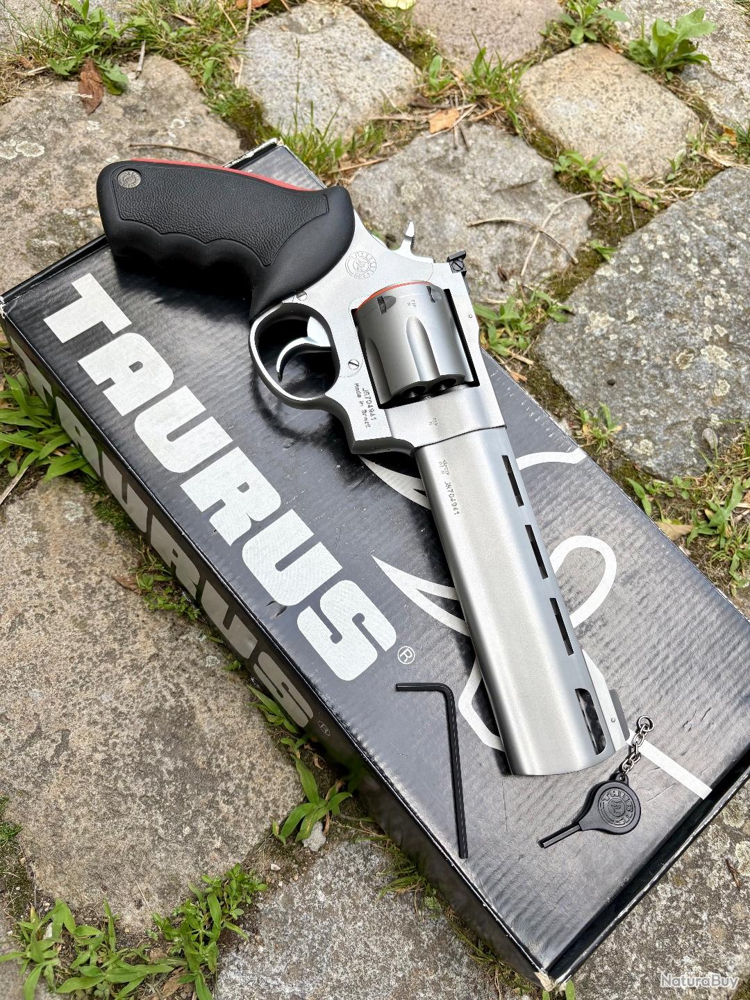 Revolver TAURUS 444 Raging Bull 6"1/2 Matte Compense Vr Cal 44 Magnum ...