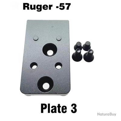 Embase montage pour point rouge Ruger 57 - Modèle 3 - Embases pour ...