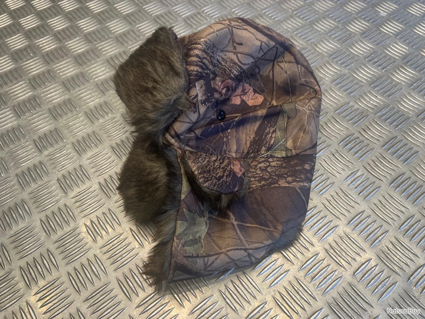 Couvre tete bonnet polaire hiver pilote aviation militaire chasse grand ...