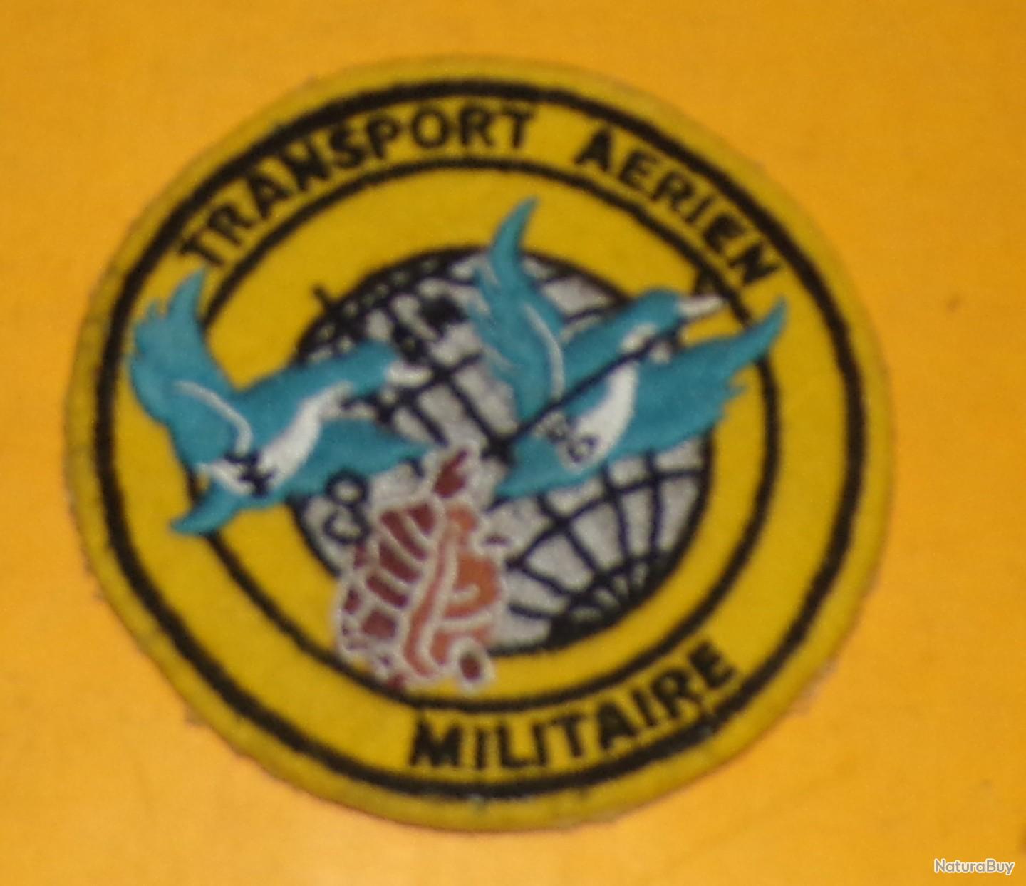 TISSU TRANSPORT AERIEN MILITAIRE , BON ETAT VOIR PHOTOS . POUR TOUT ...