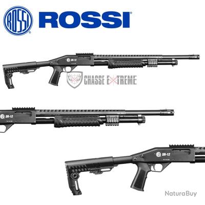 Fusil à Pompe ROSSI SR-12 Tactical Cal 12/76 Noir - Fusils à pompe de ...