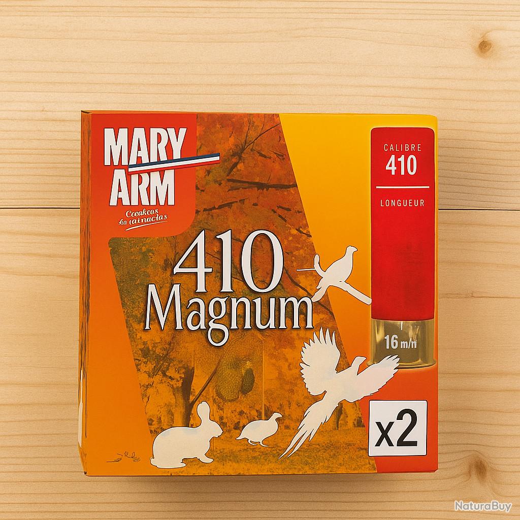 Cartouches Cal.410 Mary arm 4.9g - Balle Gualandi - Boîte de 50 - PRIX ...