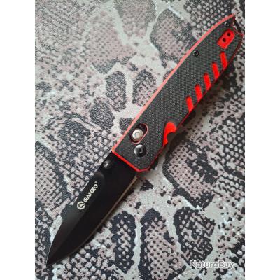 Ganzo G746-1 - Couteau pliant - Acier 440C - Manche G10 - Ambidextre - Couteaux pliants ...