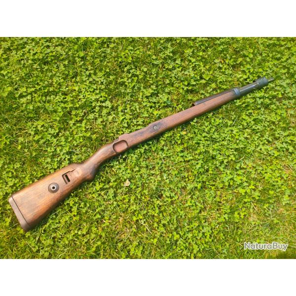 Crosse en noyer pour Mauser 98k allemand guerre 39 45 - Crosses (13615043)