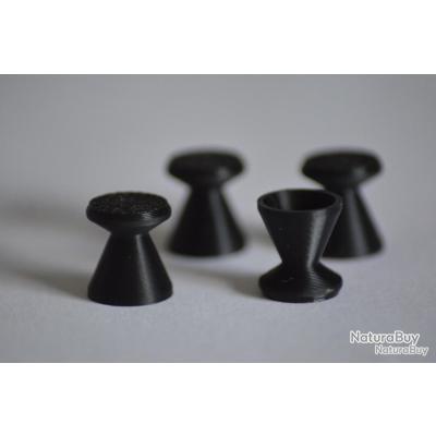 DIABOLO .44 / calibre 44 poudre noire / lot de 100 balles / SLUGS ...