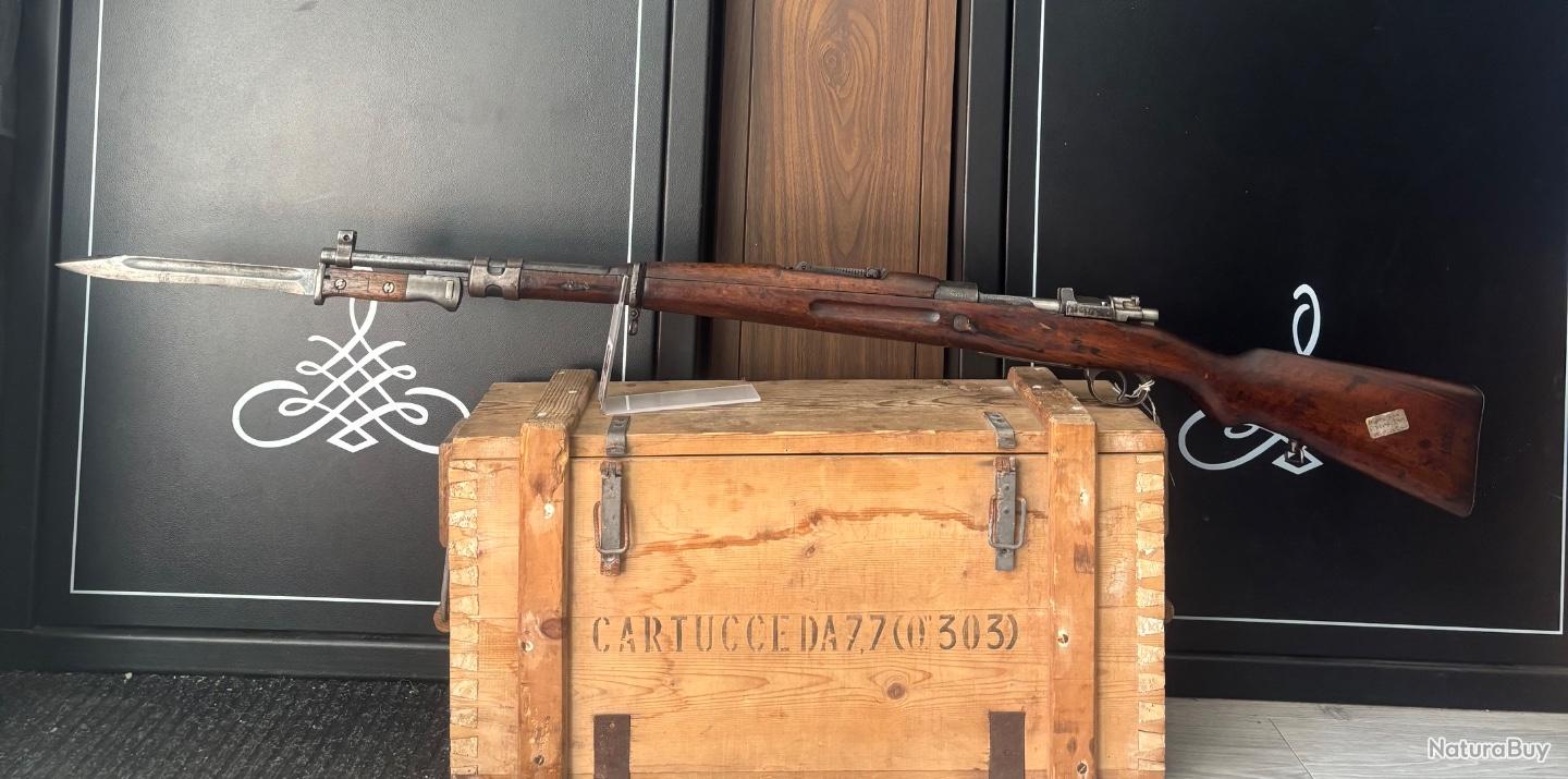Tar Promo ! Fusil type Mauser avec sa baionnette - 7.65 Argentin - FN ...