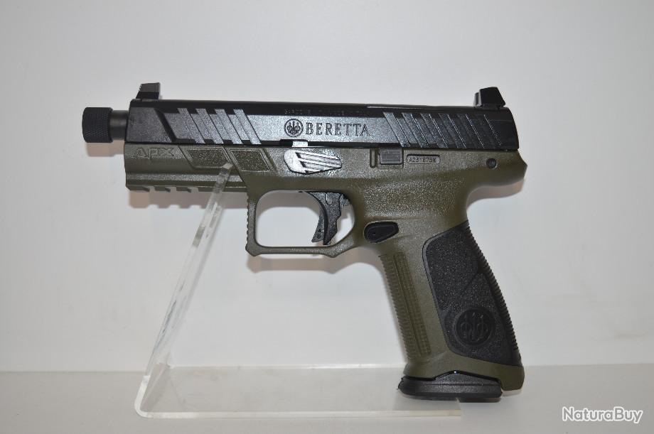 Pistolet Beretta APX A1 Full Size Tactical OD Calibre 9x19 - Pistolets ...