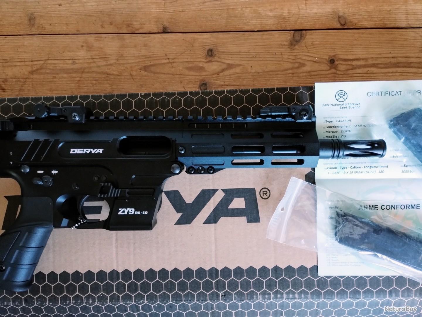9mm DERYA zy9 semi auto carabine - Carabines semi-automatiques de ...