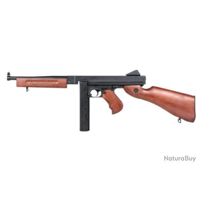 Thompson M1A1 Military Metal & Bois (Snow Wolf) - Fusils d'assaut ...
