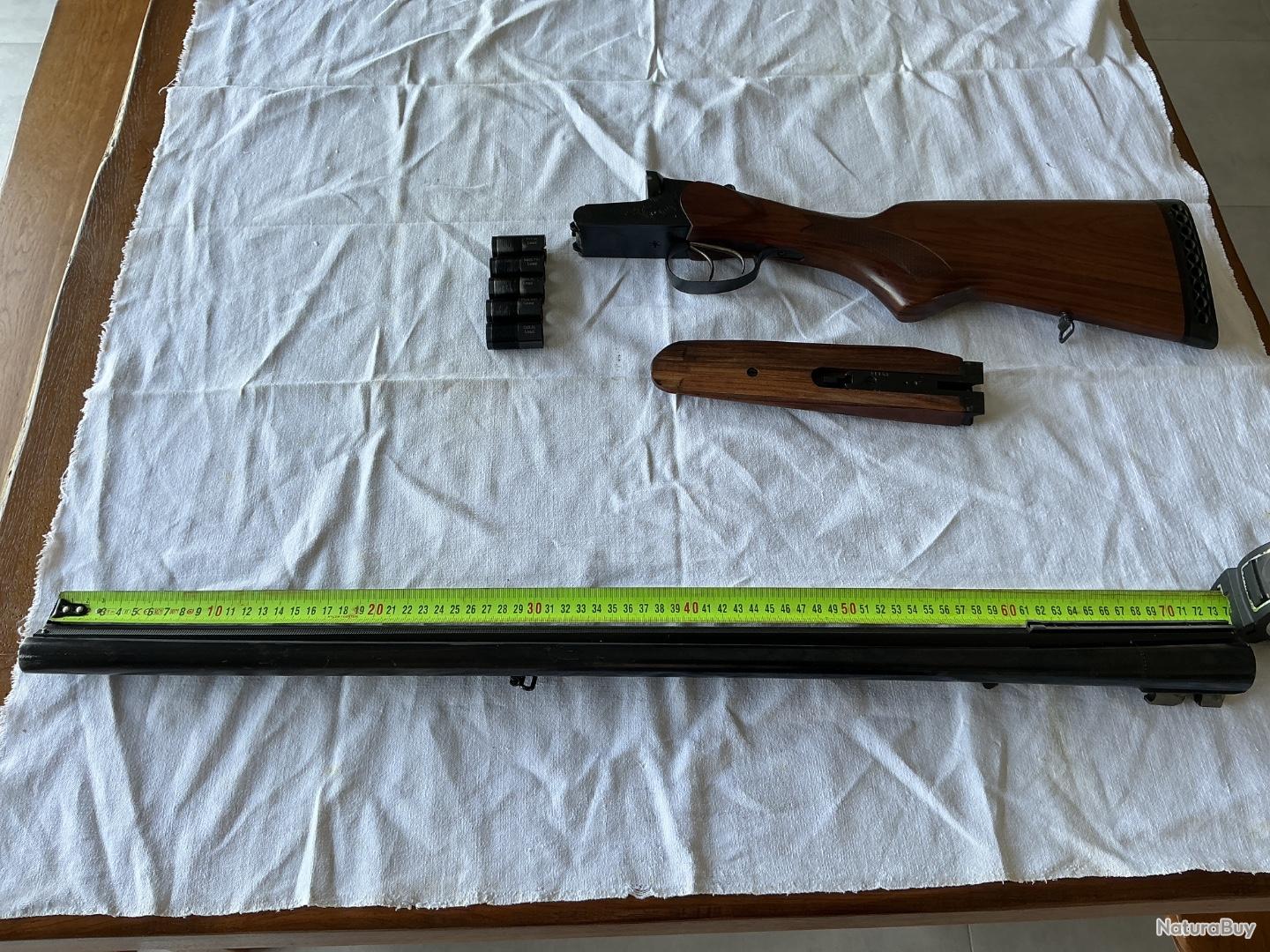 À vendre fusil juxtaposé BAIKAL 12/76 arme parfait état avec lunette VANGUARD 9/65 housse et ...