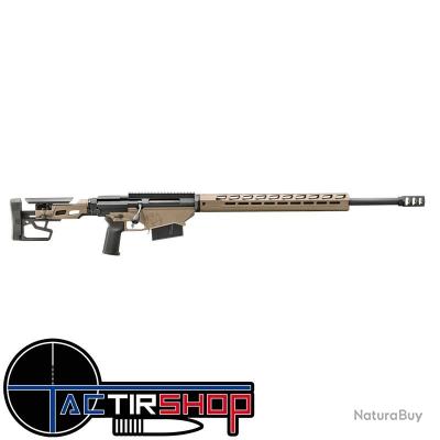 Carabine RUGER Precision Rifle Tactical Smoke Bronze Cerakote cal.338 Lapua Mag - Carabines de ...