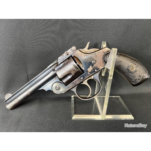 MAGNIFIQUE IVER & JOHNSON SAFETY AUTO 1er modèle calibre 38SW ...