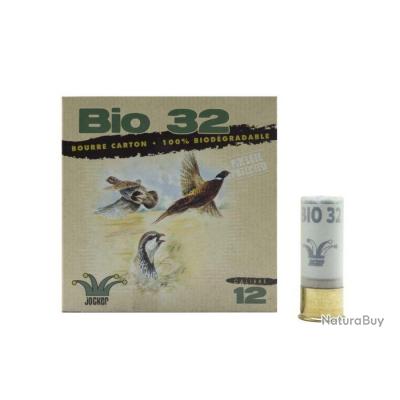 CARTON DE 250 CARTOUCHES JOCKER BOURRE BIO 32 BJ C/12/67/16 PB 7,5 ...