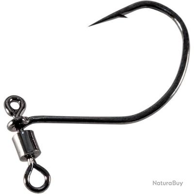 WORM 123 - H n°4 (5/pck) - Hameçons Carnassiers (13654296)