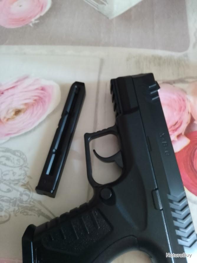 Pistolet CO2 à billes métalliques sparclette 12 grammes - Pistolets CO2 ...