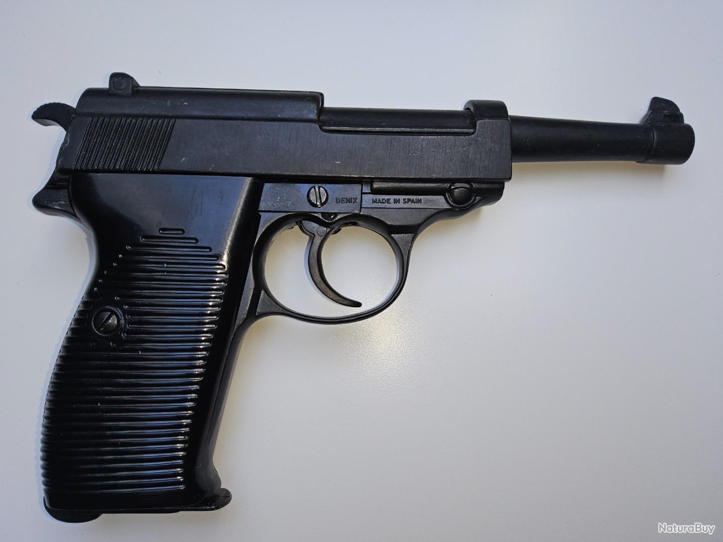 Pistolet P38 Denix reproduction - Reproductions de pistolets (13686231)