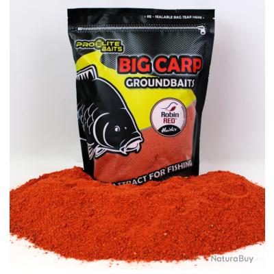 Groundbaits Big Carp pro élite baits 1,8kg Robin red - Amorce carpe ...