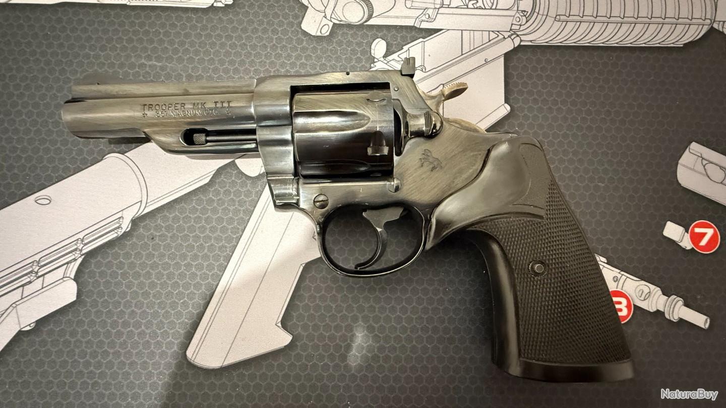 COLT TROOPER MK3 357 MAG 4" 6CPS - Revolvers de Catégorie B (13699137)