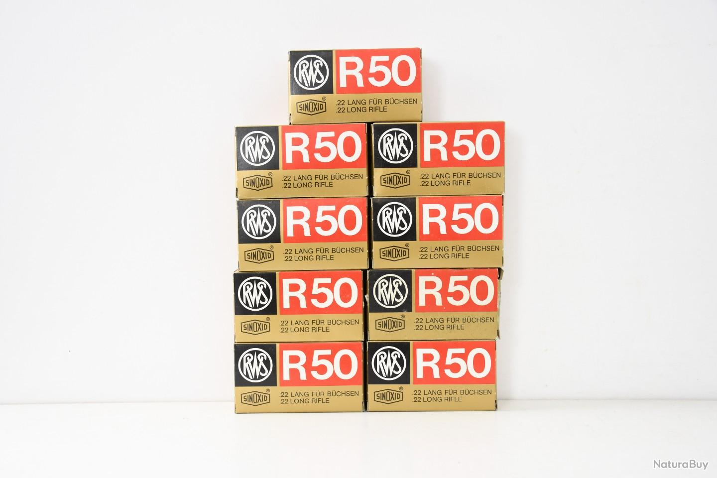 450 Balles RWS R50 cal. 22lr - Munitions - Balles 22LR (13704831)