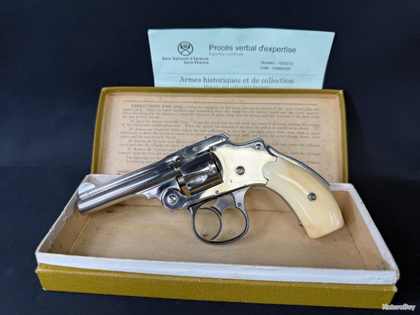 EXCEPTIONNEL SMITH & WESSON SAFETY FIRST MODEL calibre 32sw - Revolvers ...